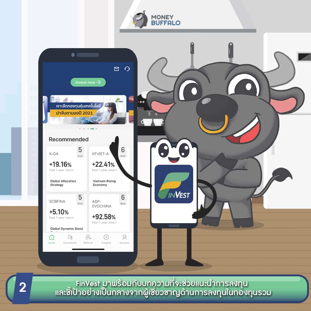 “FinVest” เครื่องมือที่ช่วยติดปีกการลงทุนในปี 2021 - Money Buffalo