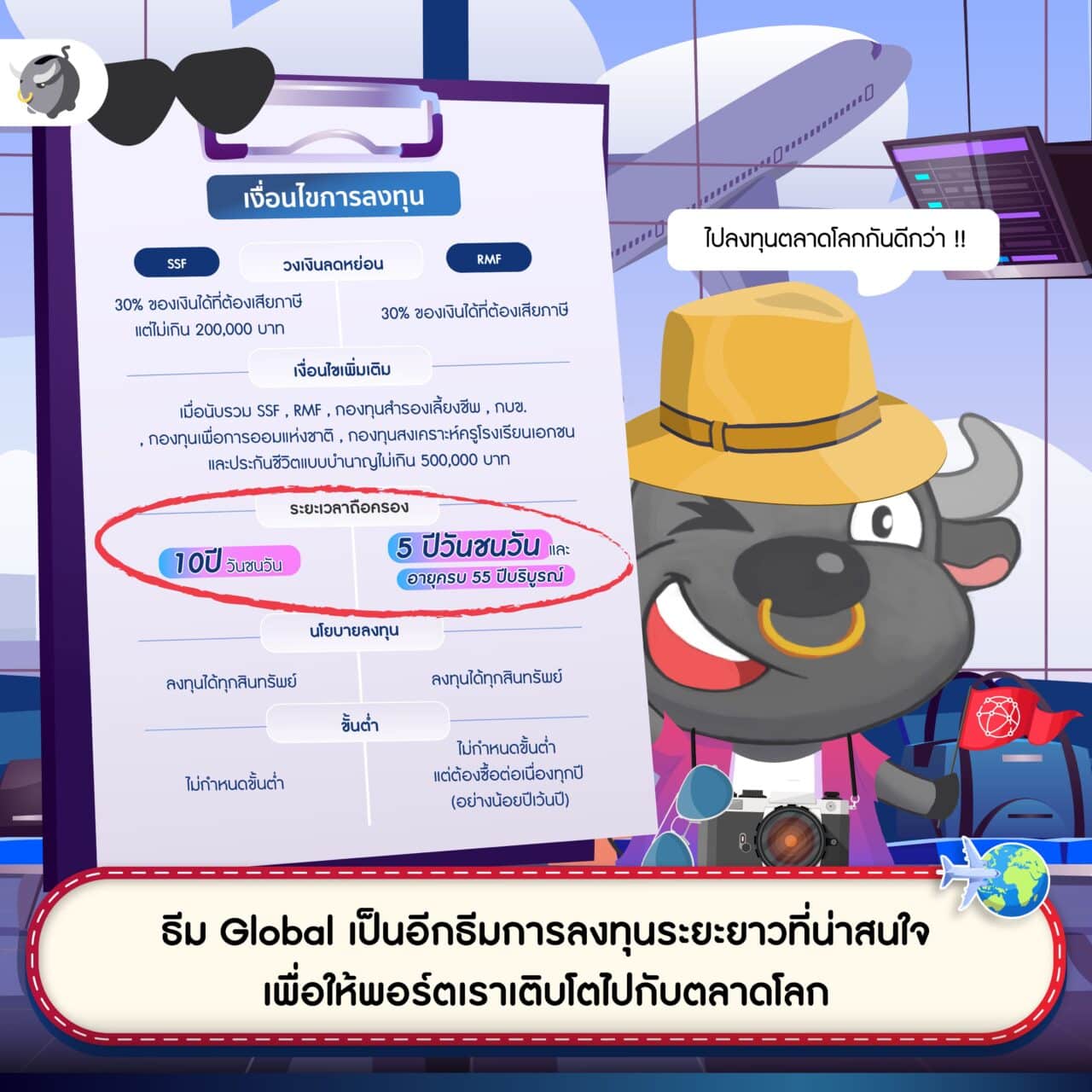 เจาะลึก SSF/RMF กระจายลงทุนทั่วโลกจาก UOBAM - Money Buffalo