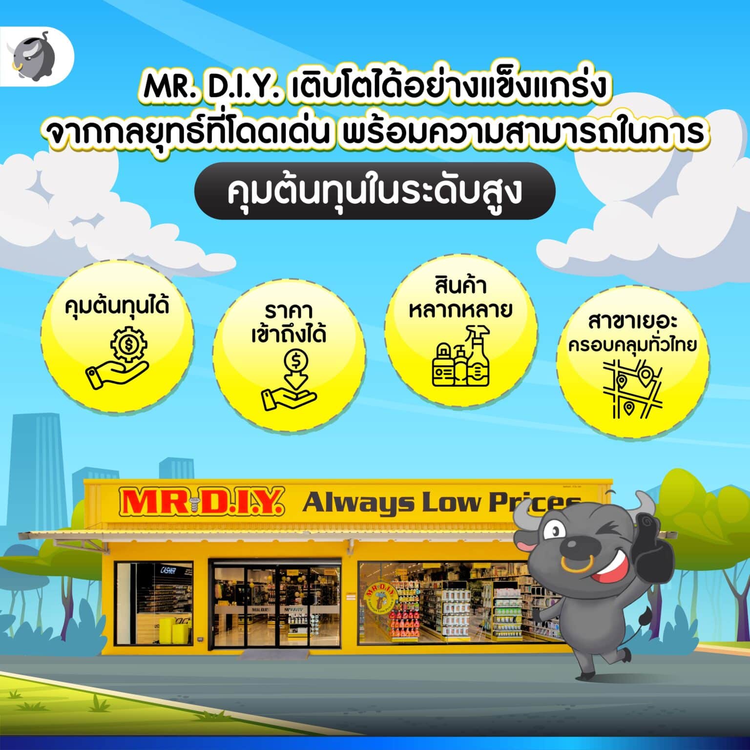 MR. D.I.Y. เตรียม IPO ต้น พ.ย. นี้แล้ว ตั้งตารอกันได้เลย